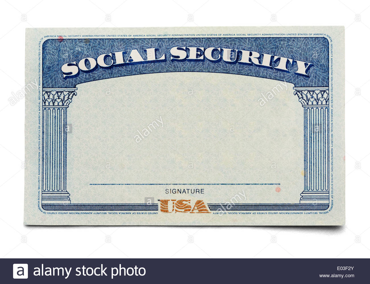 Blank Social Security Card Template Pdf Amulette