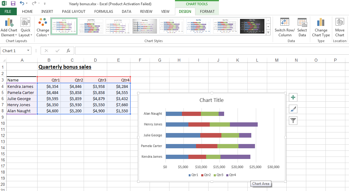 Chart Wizard Excel 2013 Amulette