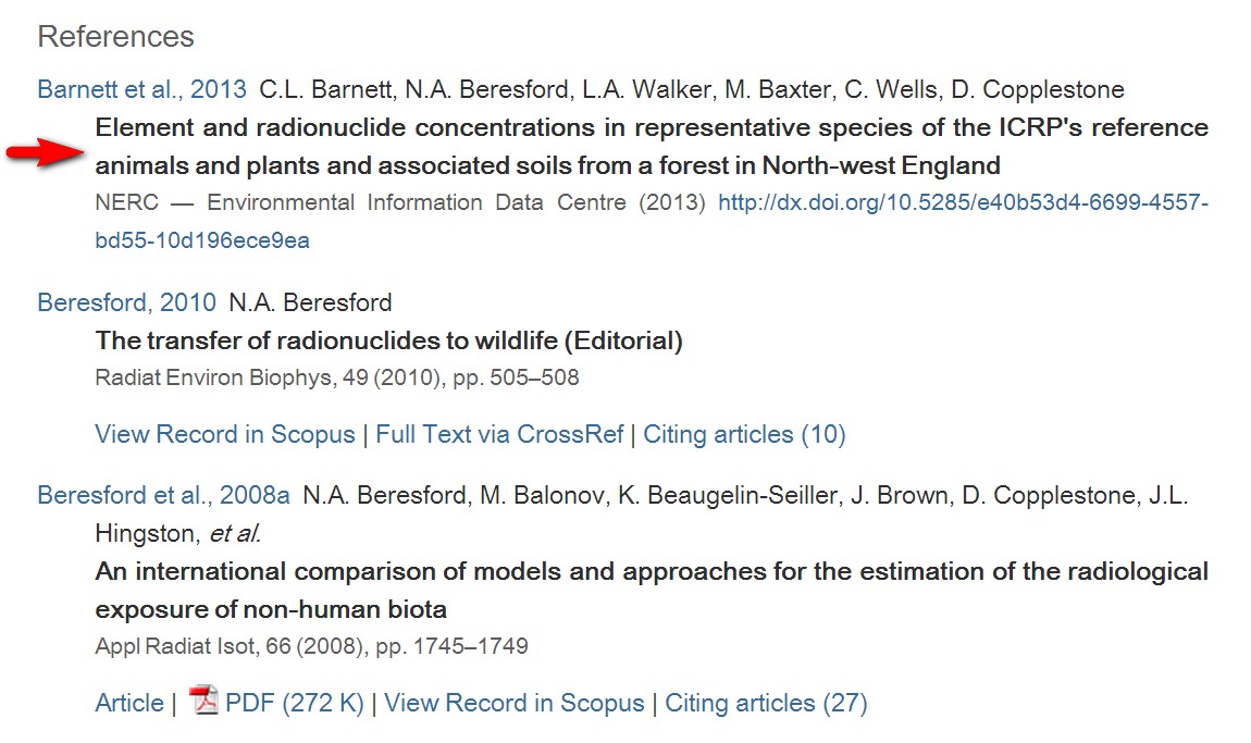 Scientific Paper Reference Format Amulette