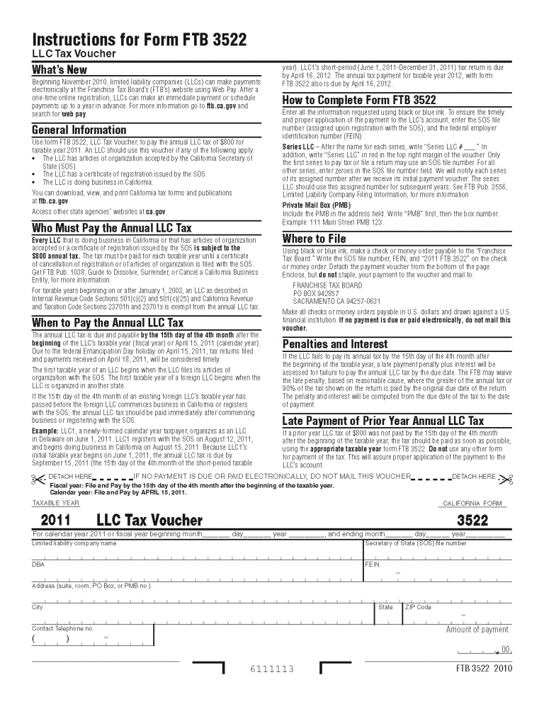 Ca Form 3522 | amulette