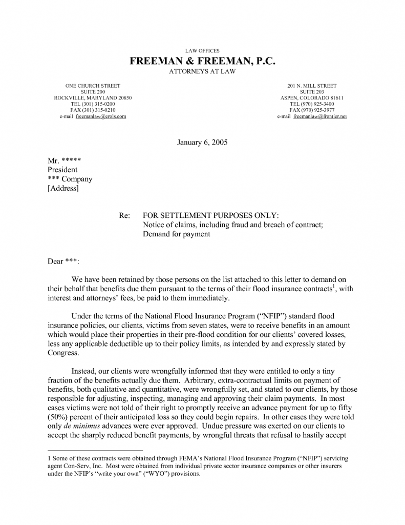 Demand Letter Breach Of Contract | amulette