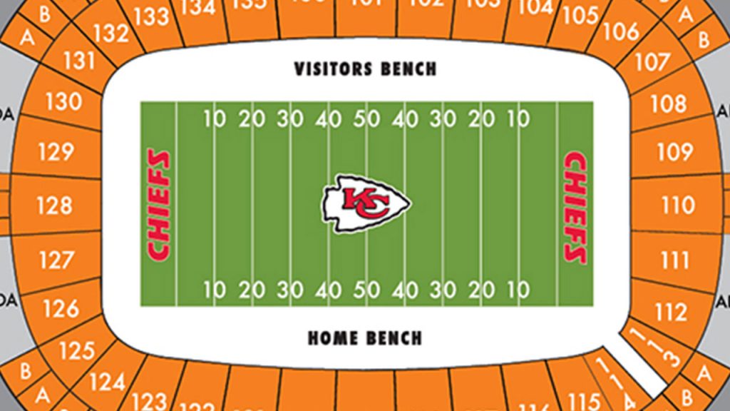 Arrowhead Seating Map | amulette