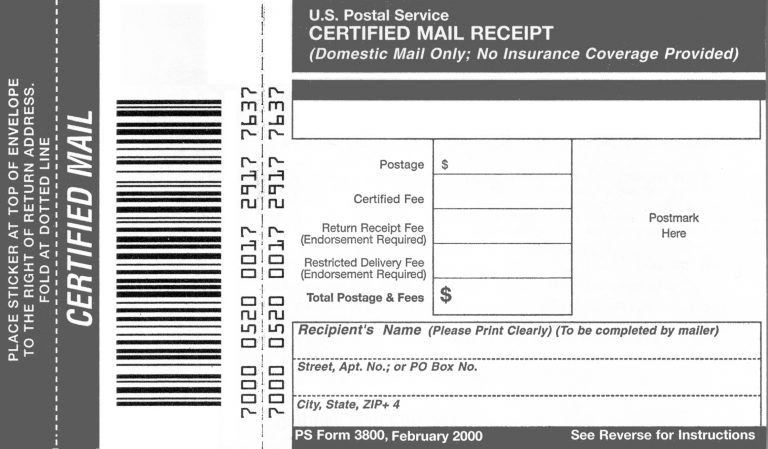 Usps Form 3877 | amulette